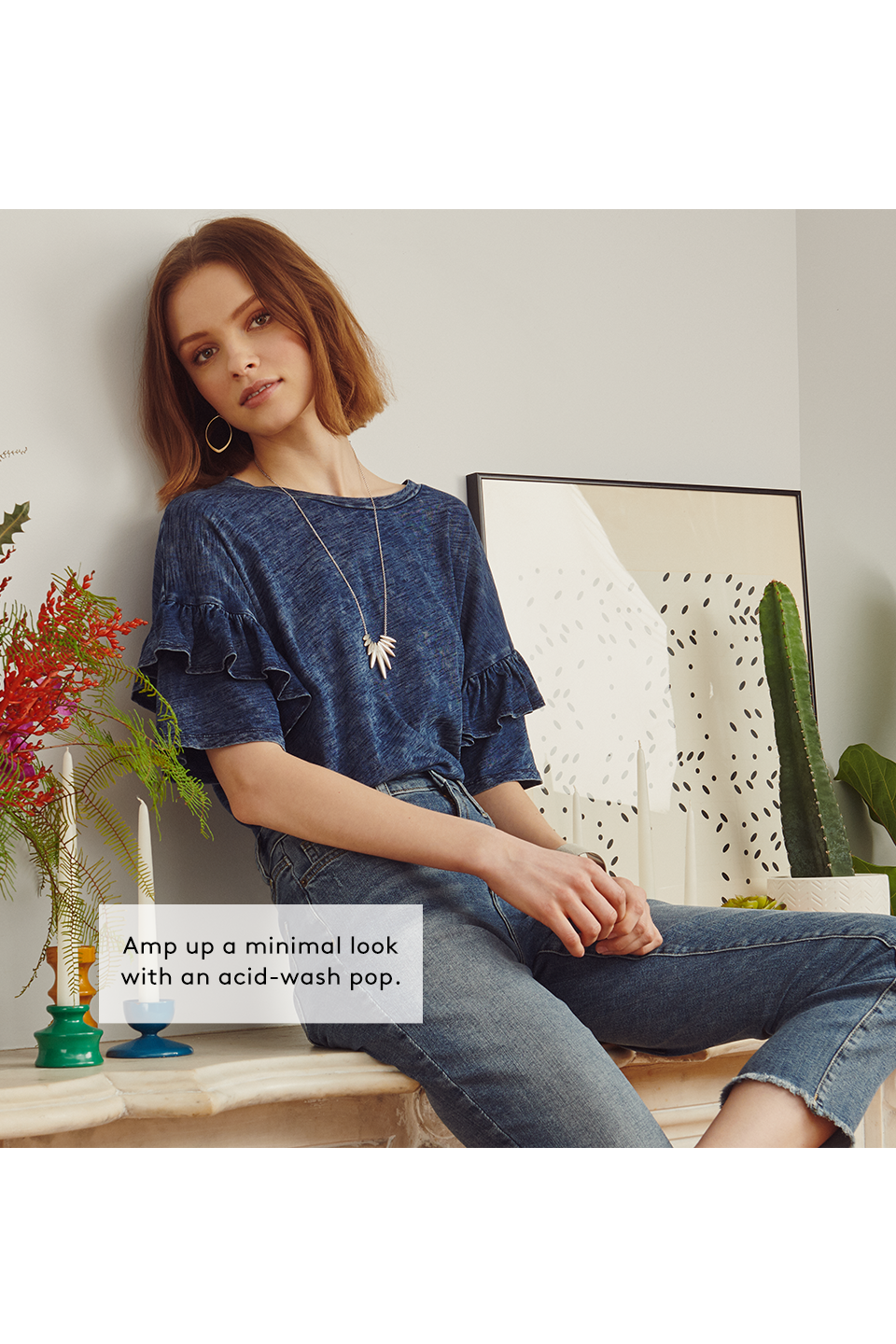 Universal Thread Denim Line Look Book, Styling Idea