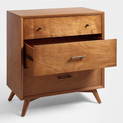 Cost Plus World Market Small Acorn Wood Brewton Dresser
