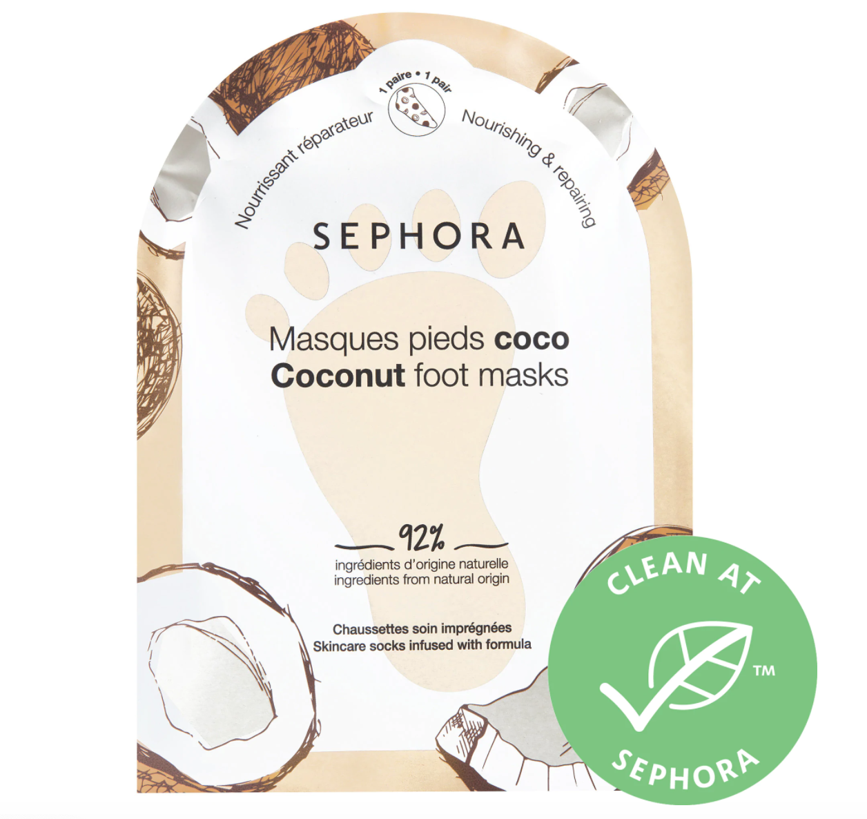 Sephora Collection + Clean Foot Mask