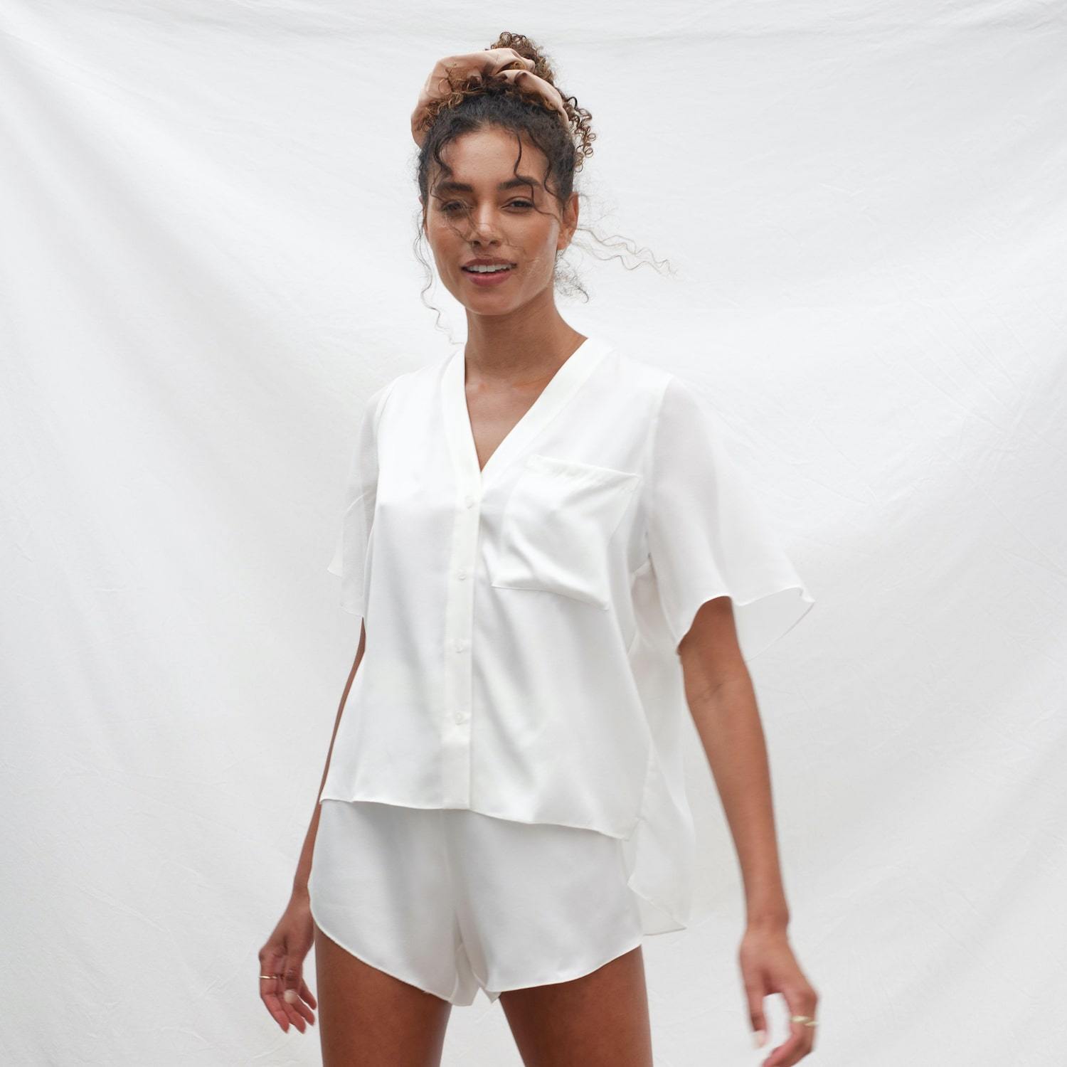 Lunya + Prima Silk Chiffon Set