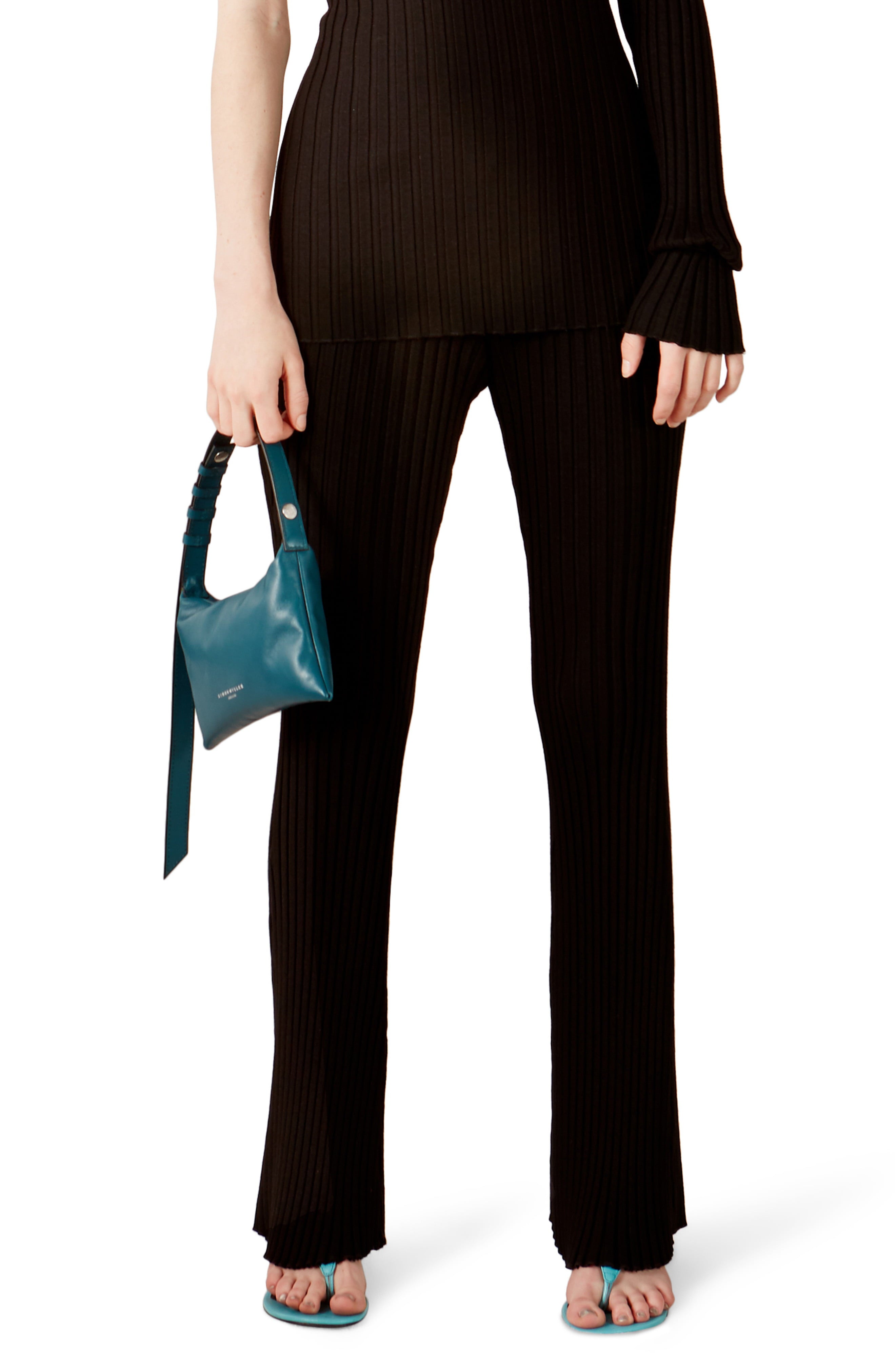 Simon Miller + Welton High Waist Bell Bottom Pants