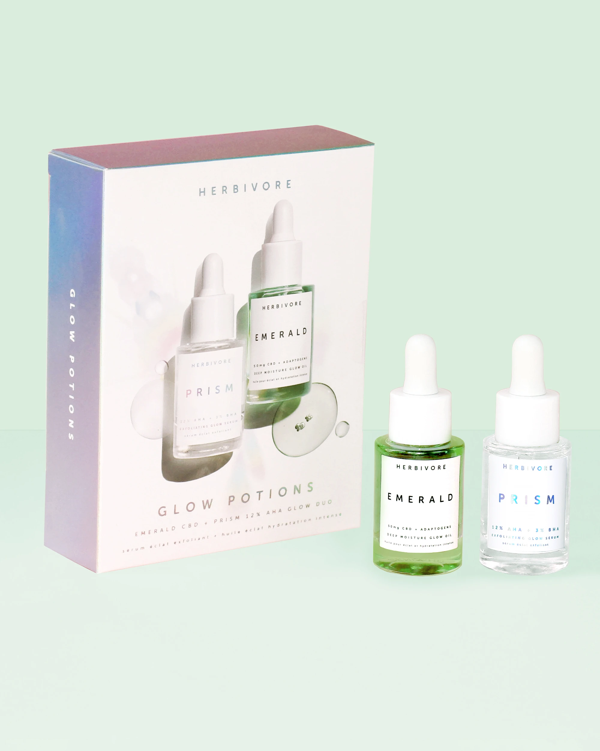 Herbivore + CBD Glow Potions Duo
