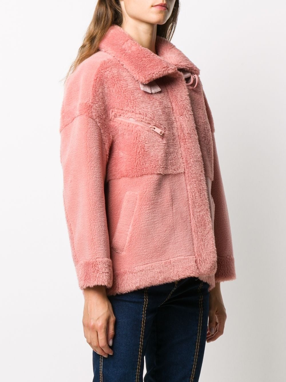 Urbancode + faux shearling jacket