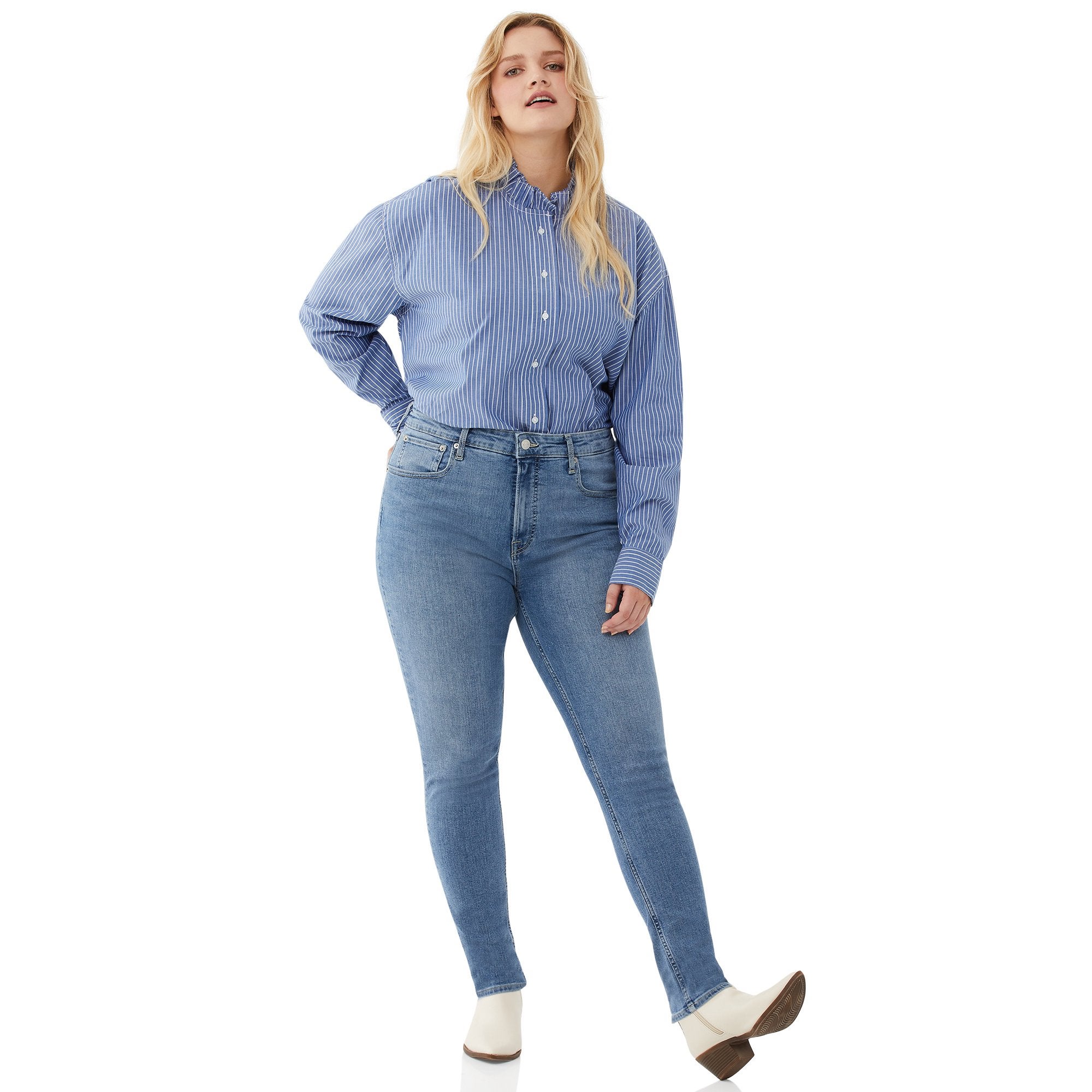 Free Assembly + Ruffled Blouse