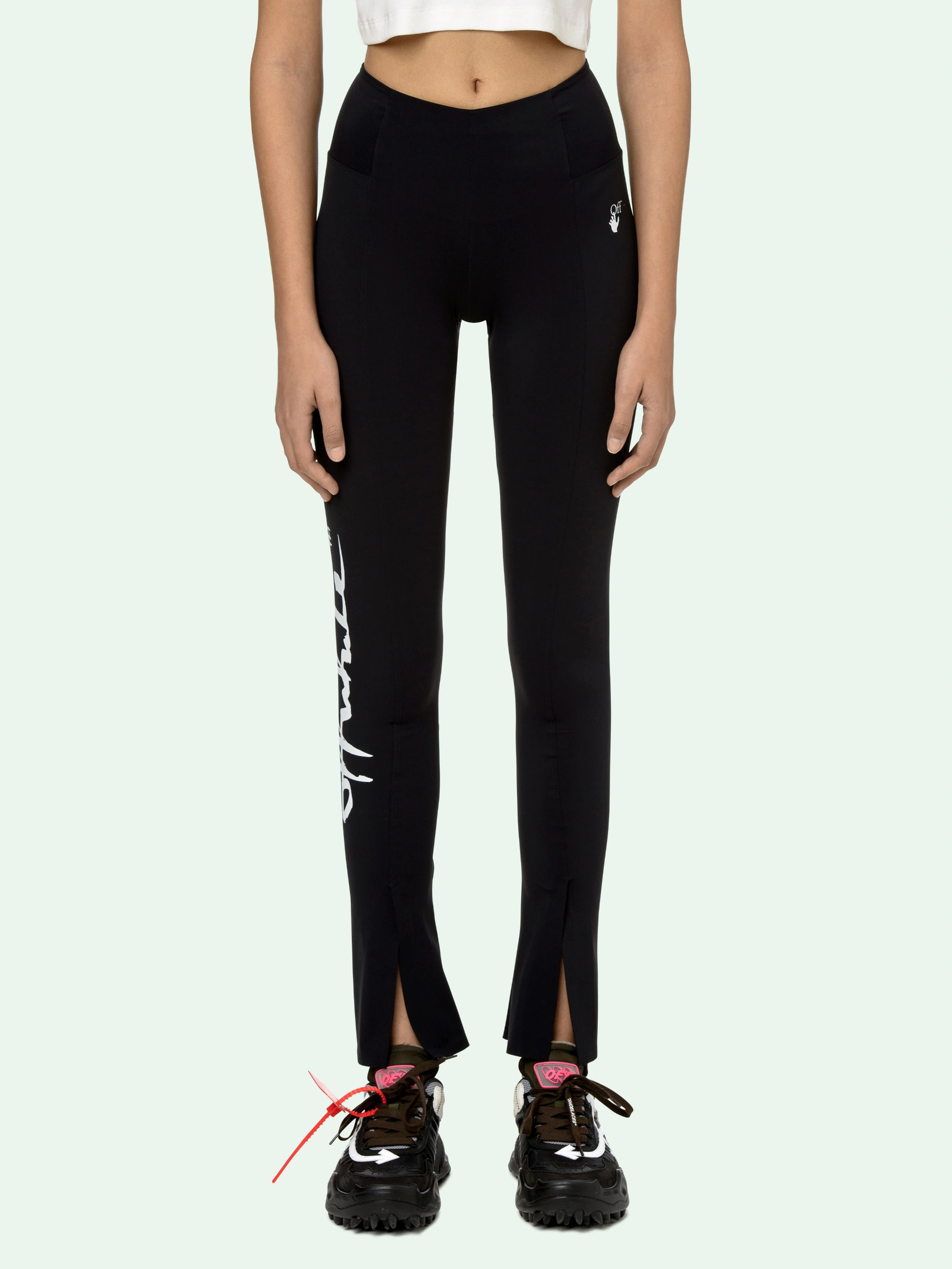 Off White + Split Leggings