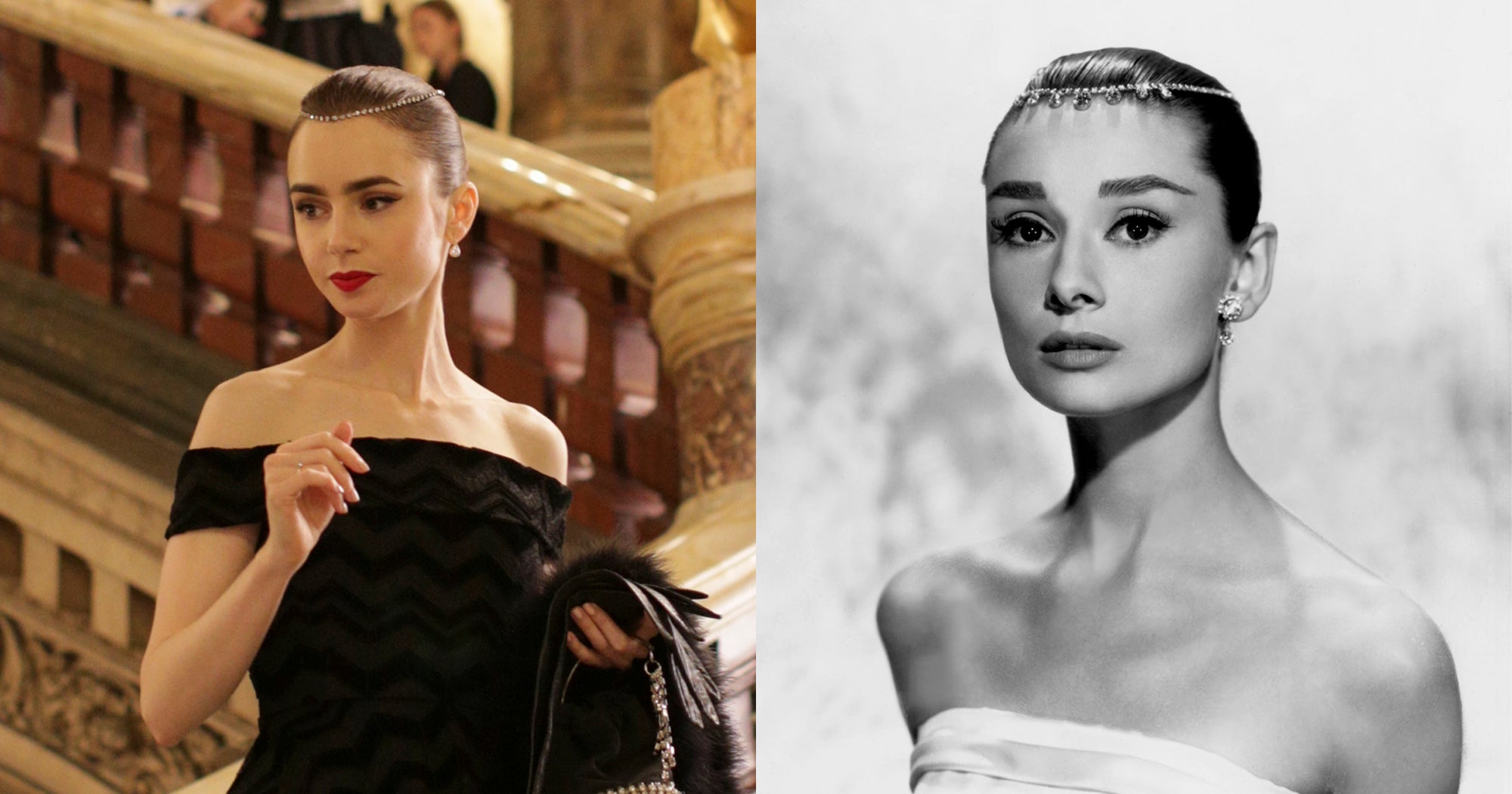Lily Collins Audrey Hepburn