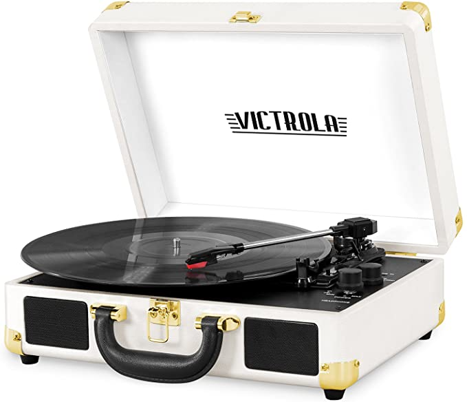 Victrola + Vintage 3-Speed Bluetooth Turntable