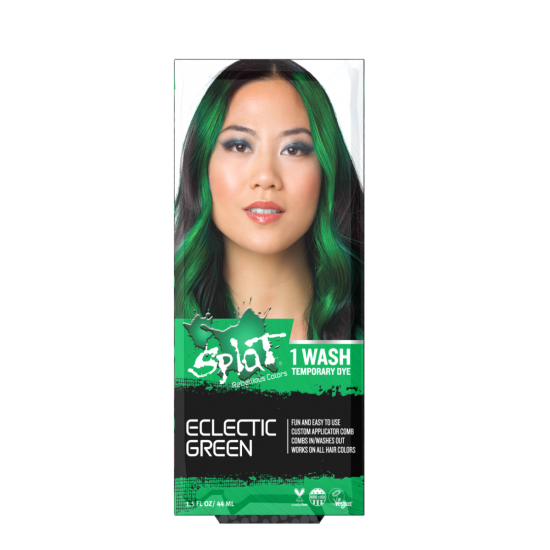 Splat + 1 Wash Temporary Dye (Eclectic Green)