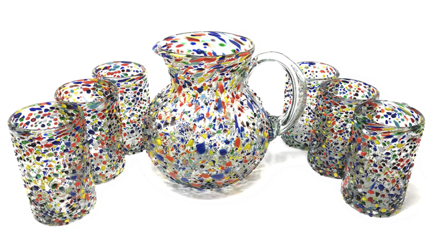 Dos Sueños + Confetti Glass Drinkware Set