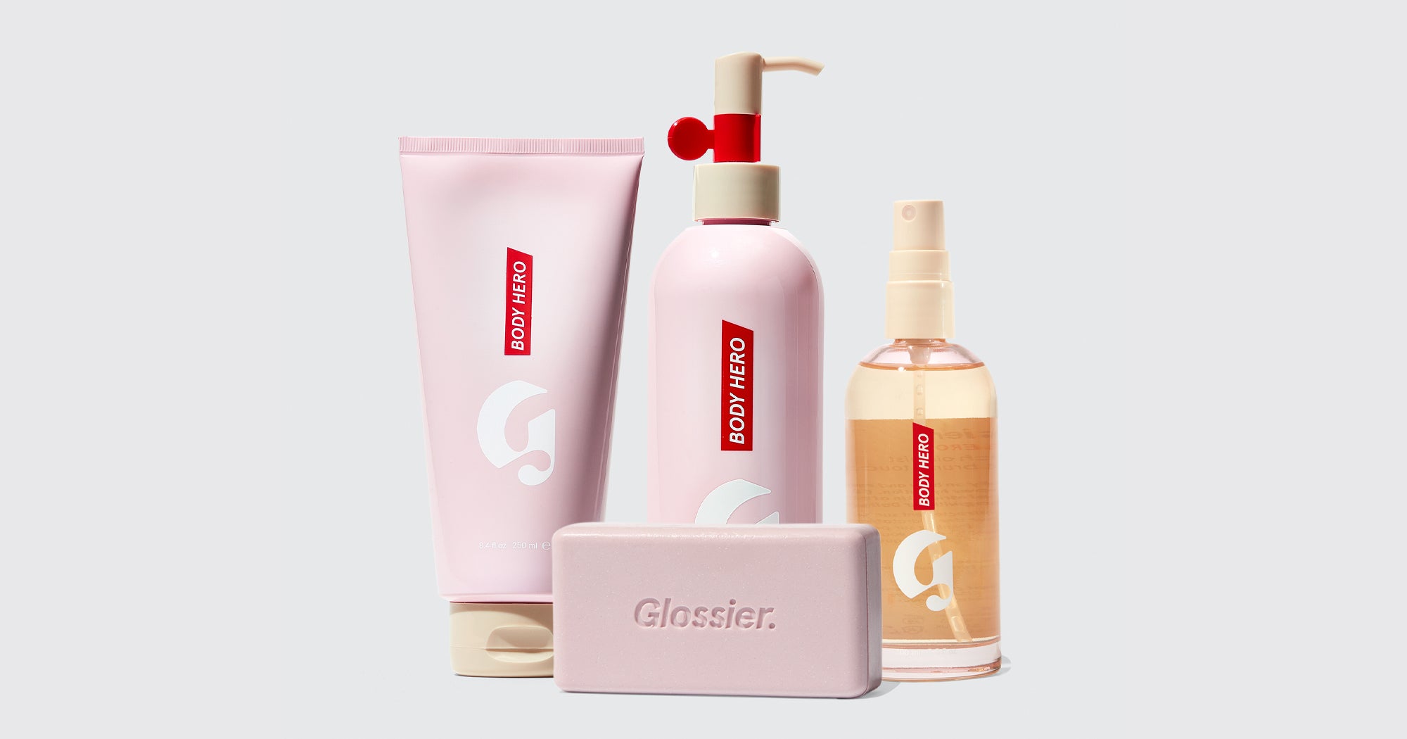 Glossier Body Hero Exfoliating Bar Oil Mist Review 2020
