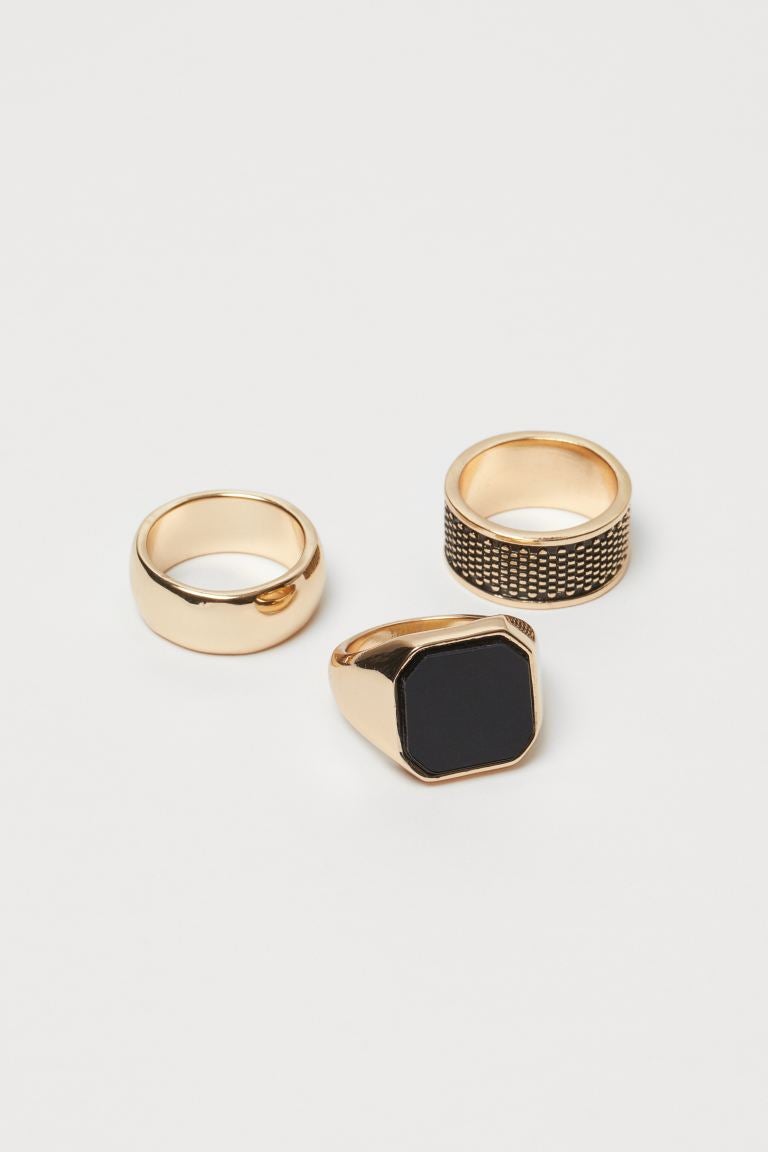 H&M + 3-pack Rings
