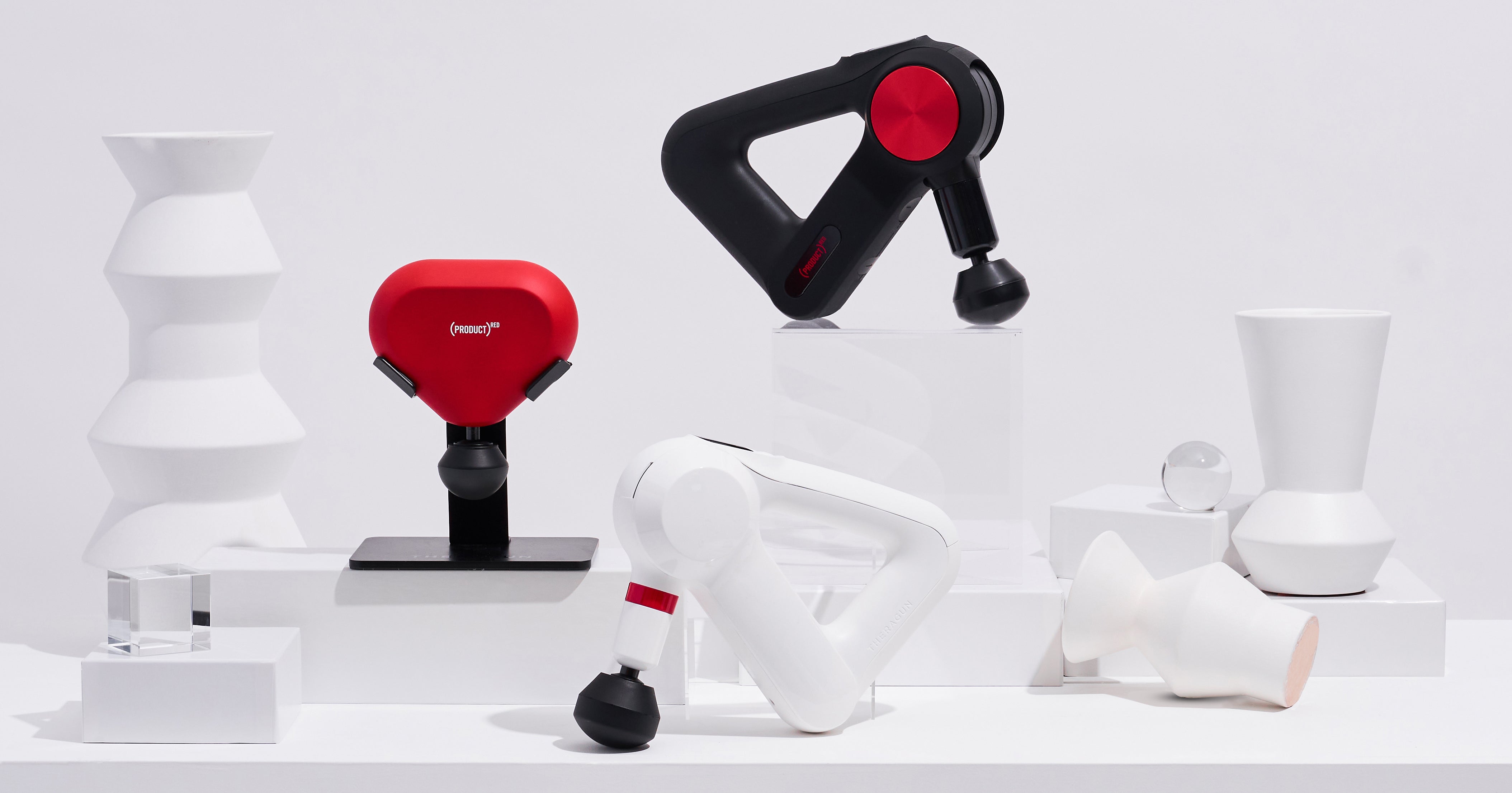 Theragun Product Red Massage Guns For Holiday Gifting