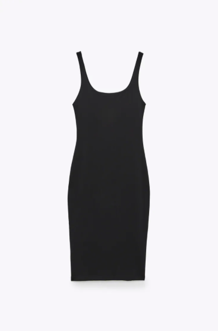 Zara + TRF Fitted Dress
