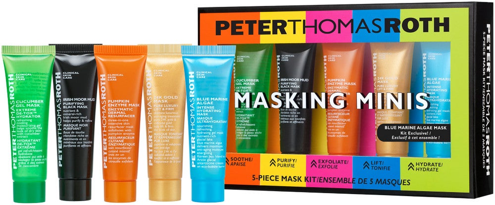 Peter Thomas Roth + Peter Thomas Roth Masking Minis 5-Piece Mask Kit
