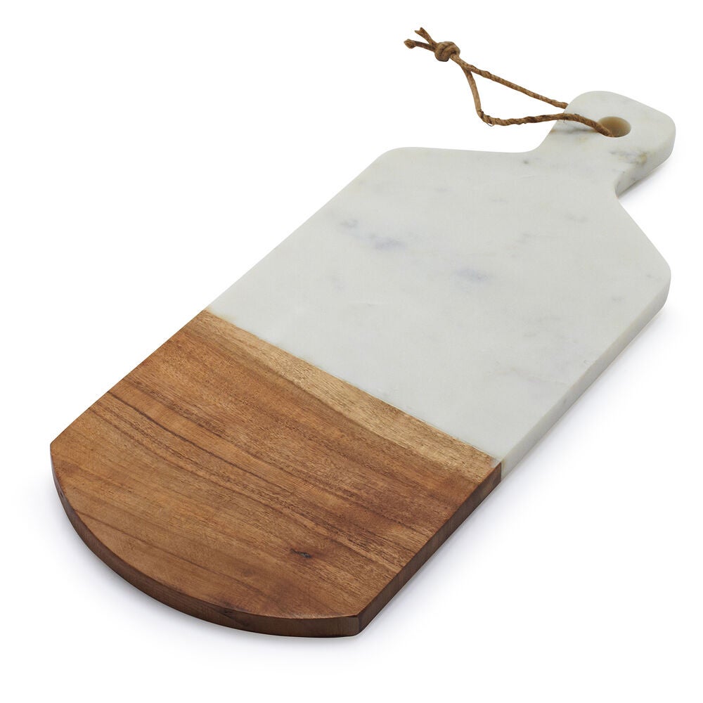 Sur La Table + Marble and Wood Serving Paddle