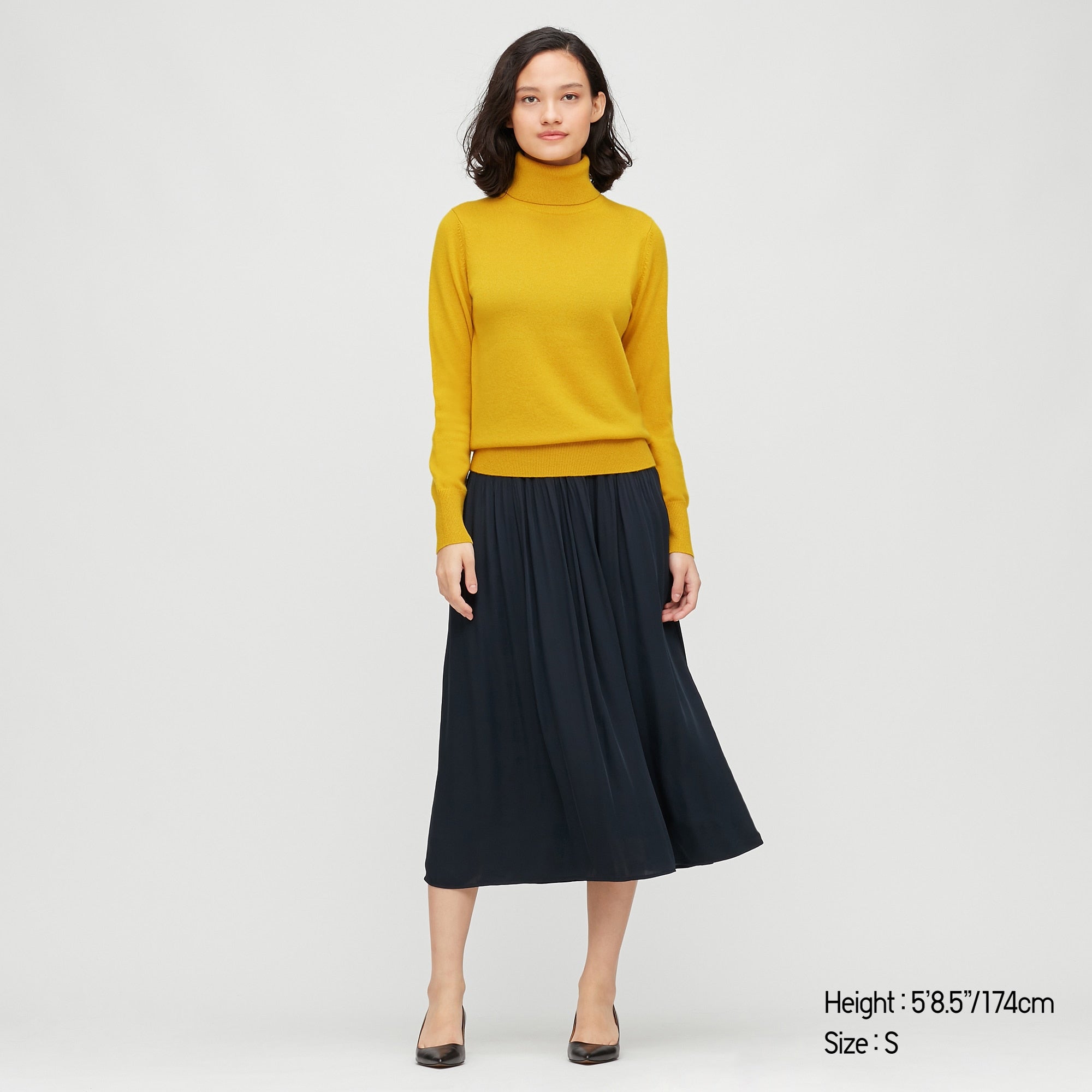 Uniqlo + Cashmere Turtleneck Sweater