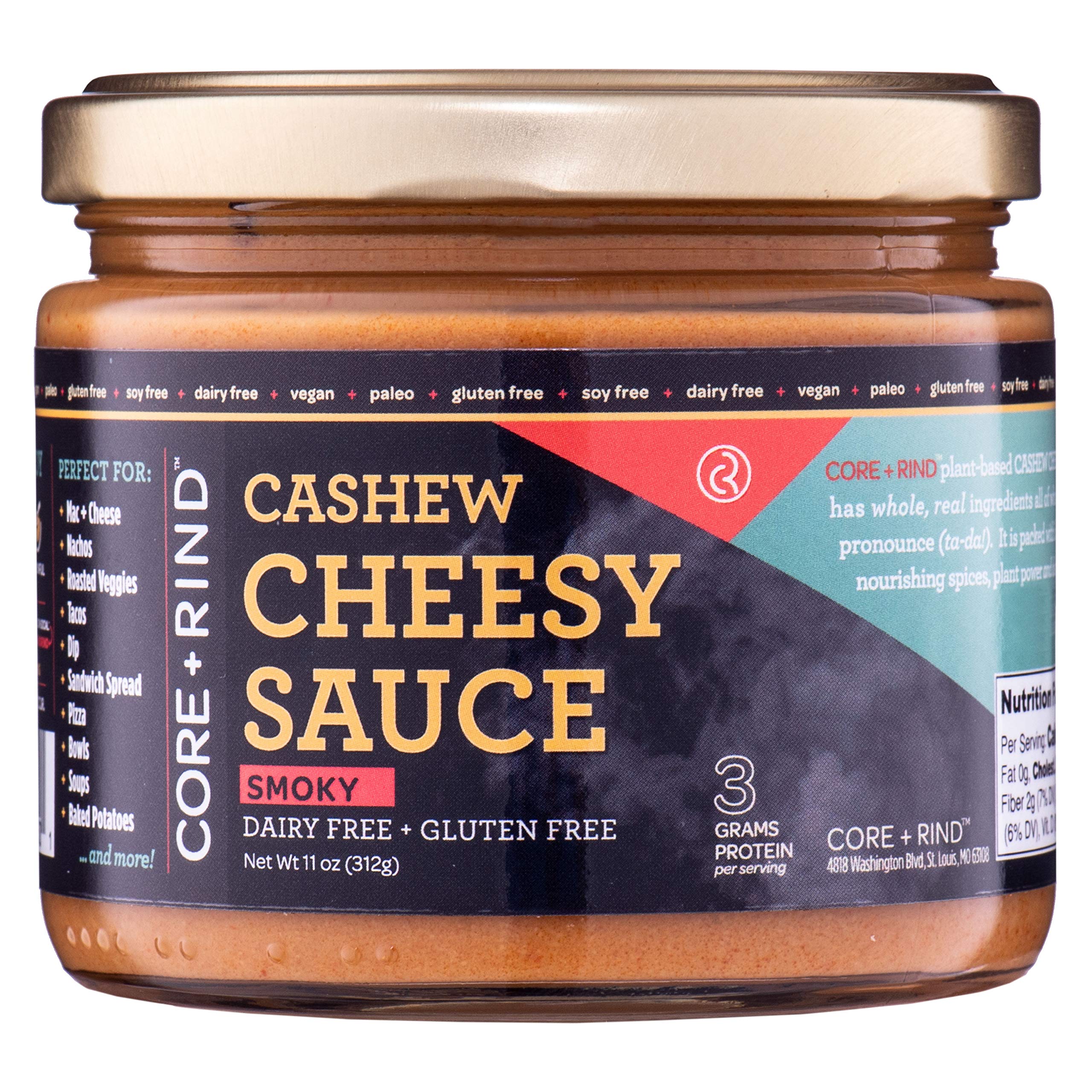 core and rind + Core & Rind Smoky Cashew Cheesy Sauce