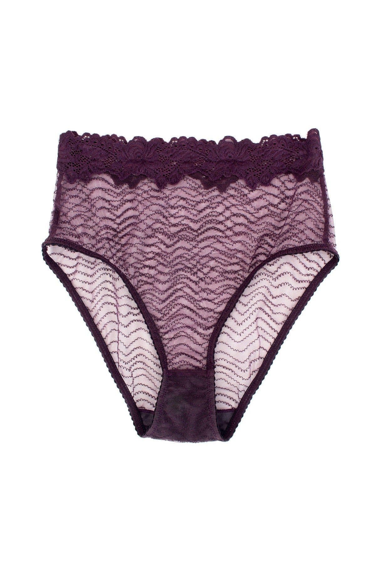 Lonely Label + Bonnie High Waist Brief Raisin