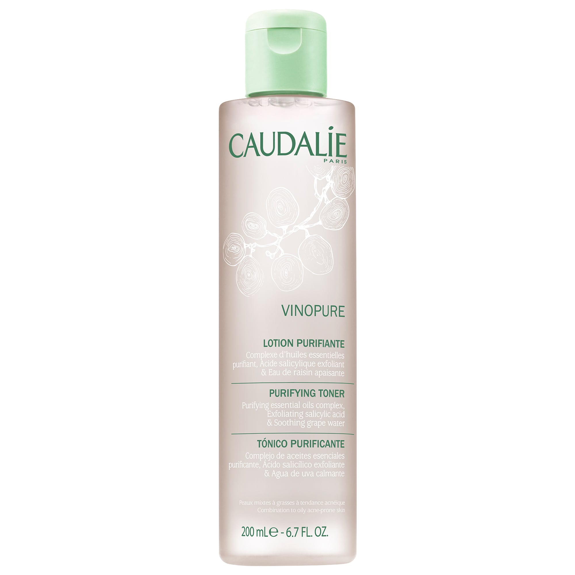 Caudalie + Vinopure Natural Salicylic Acid Pore Minimizing Toner