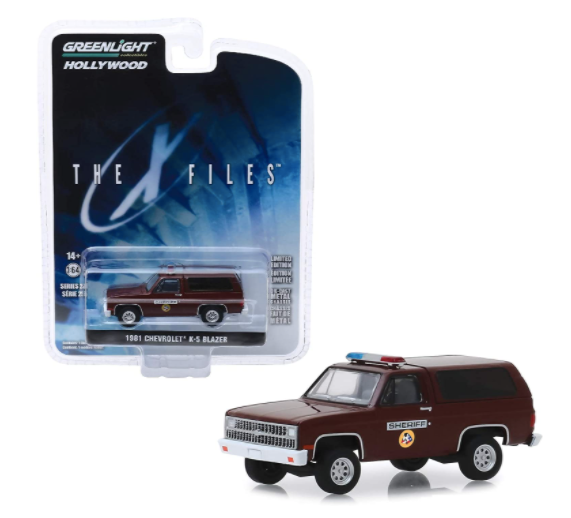 Greenlight + X-Files Toy Car