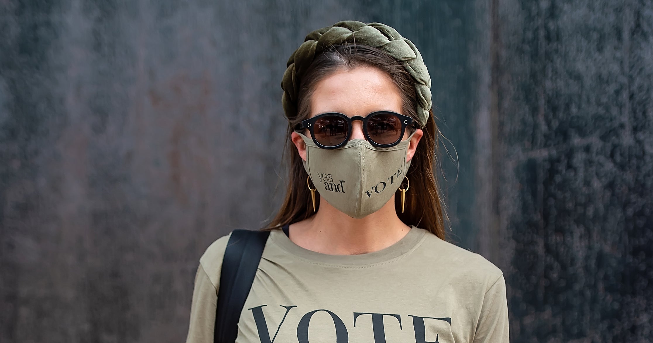 Cute Headbands With Buttons For Face Masks During COVID