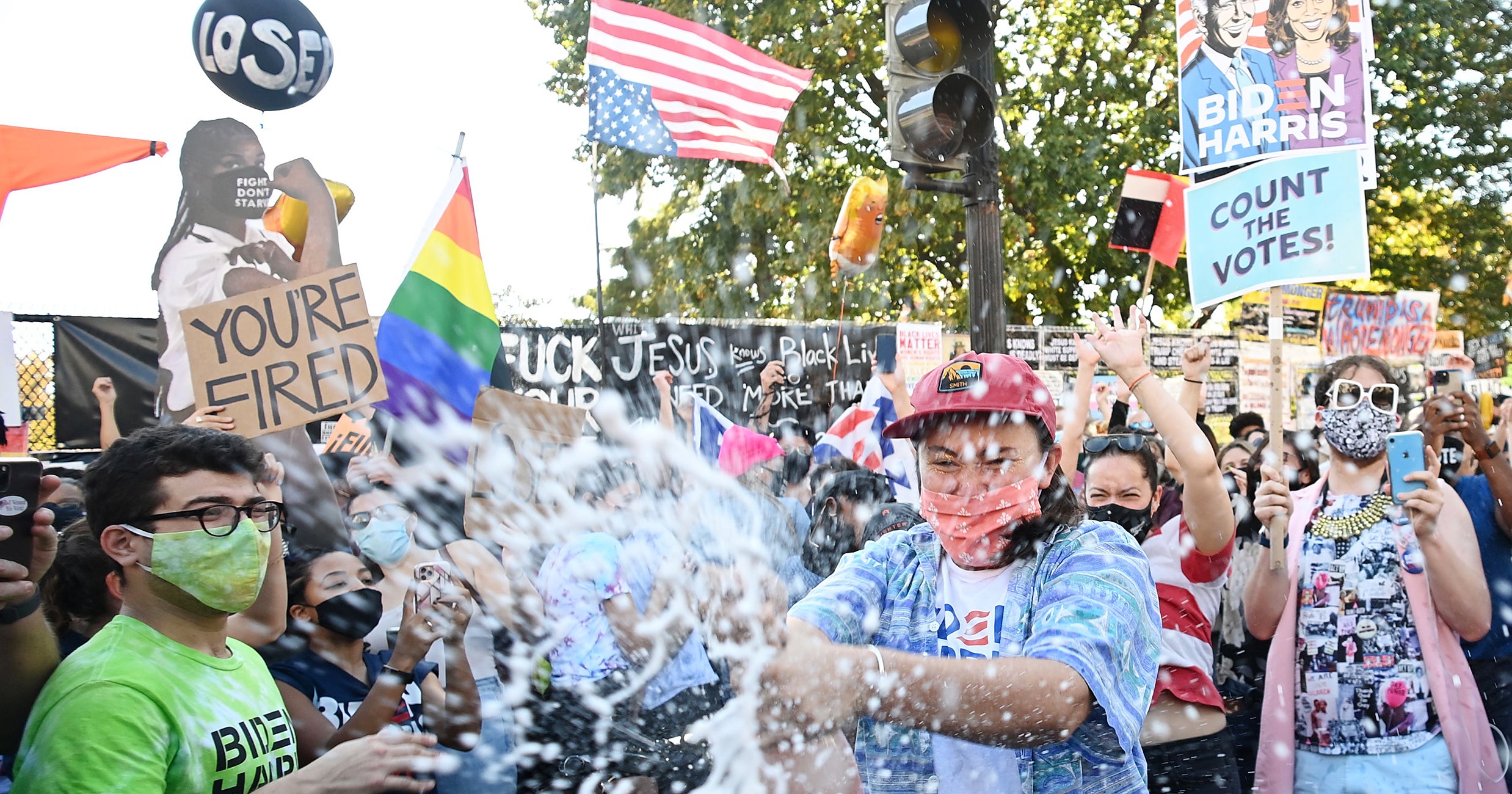 Joe Biden Election Celebrations Are Going Strong