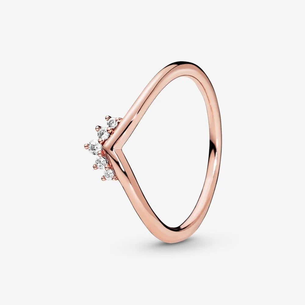 PANDORA + Tiara Wishbone Ring