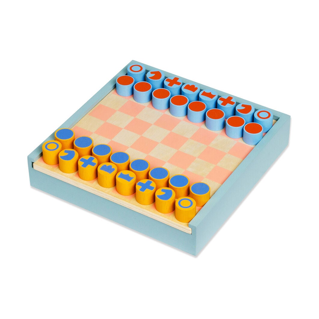 MOMA DESIGN STORE + Two-in-One Chess & Checkers Set