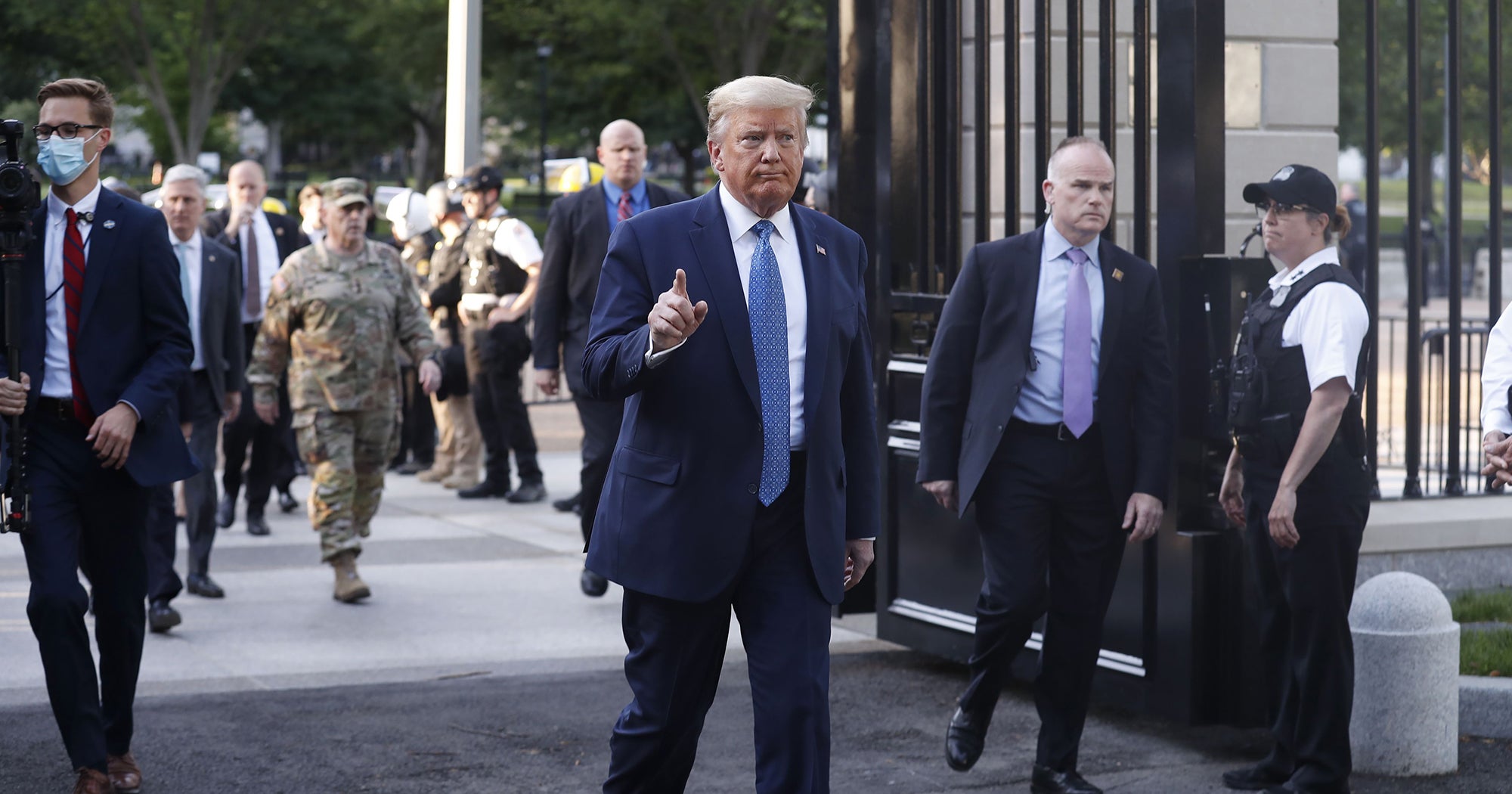 Over 100 Of Trump Secret Service Members Have COVID