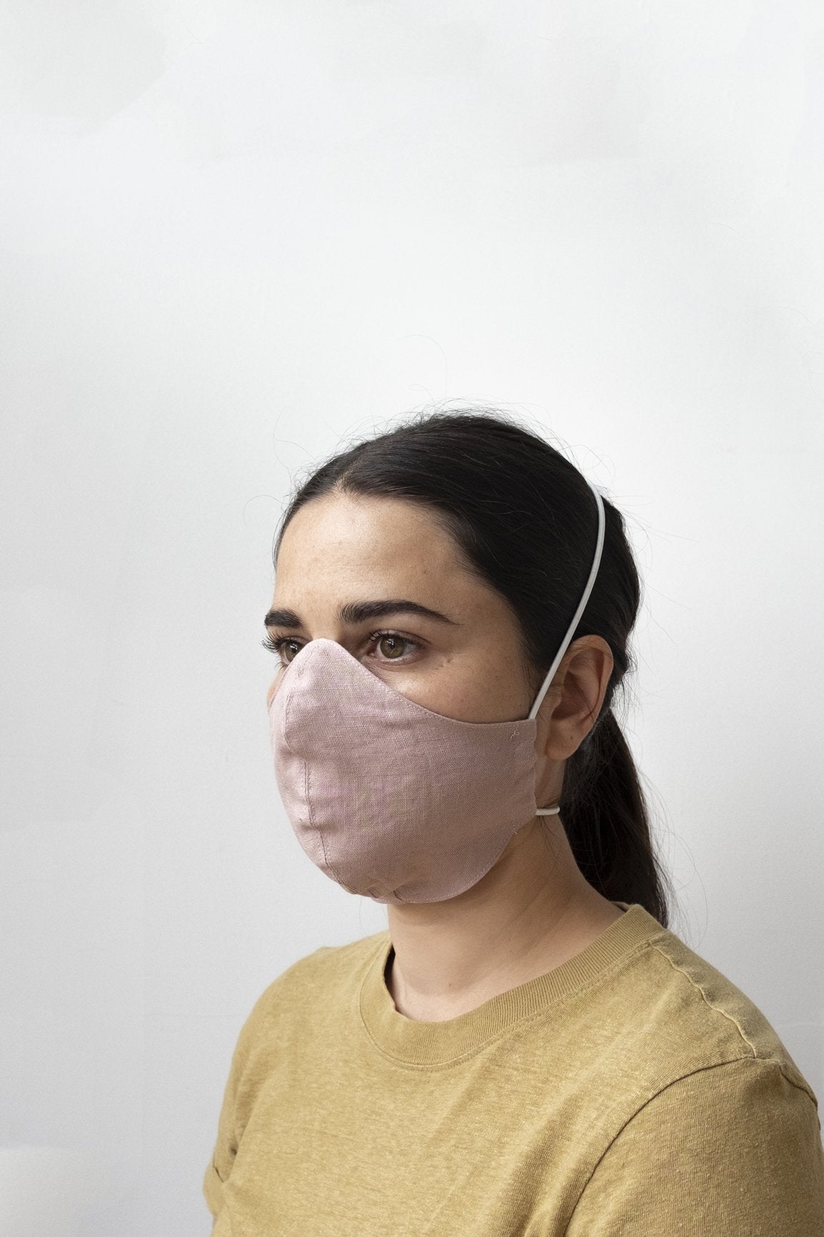 Confetti Mill + Linen Face Mask