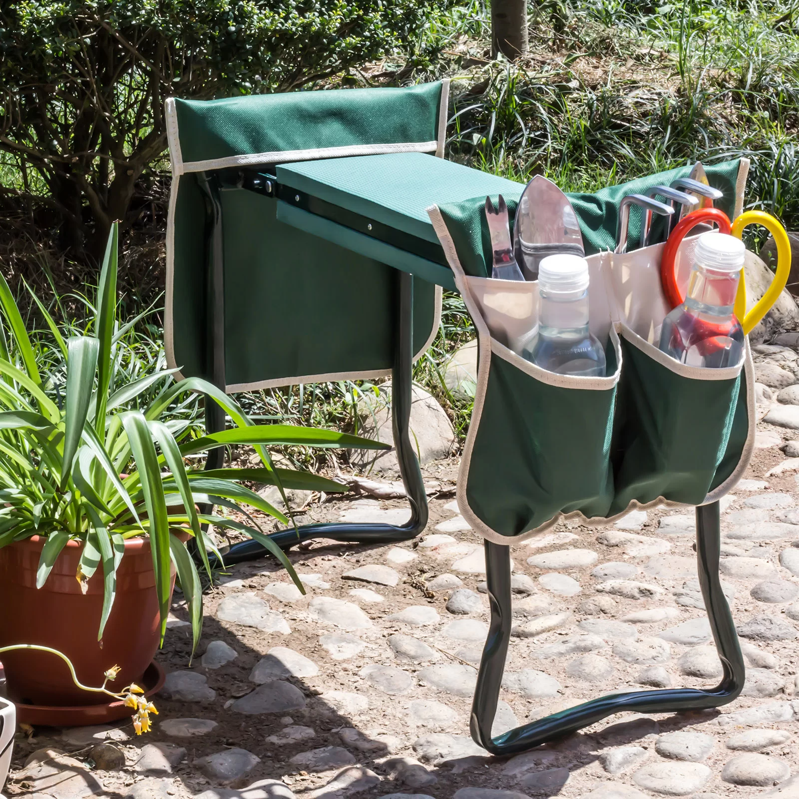 Rebrilliant + Standwood Metal Garden Stool