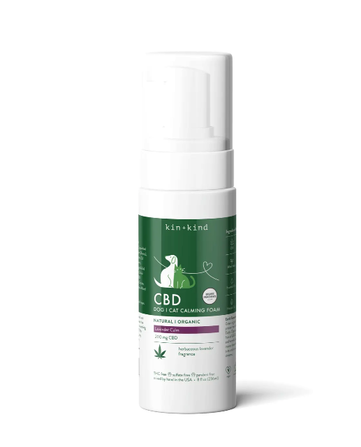 Kin + Kind + CBD Calming Dog Massage Foam
