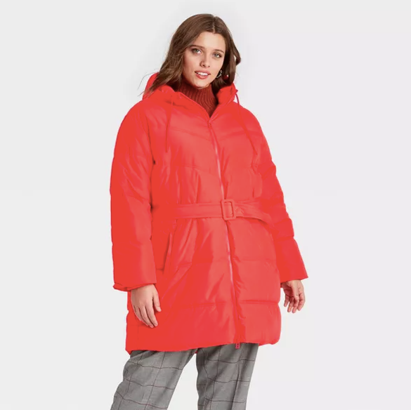 Target + Belted Puffer Jacket
