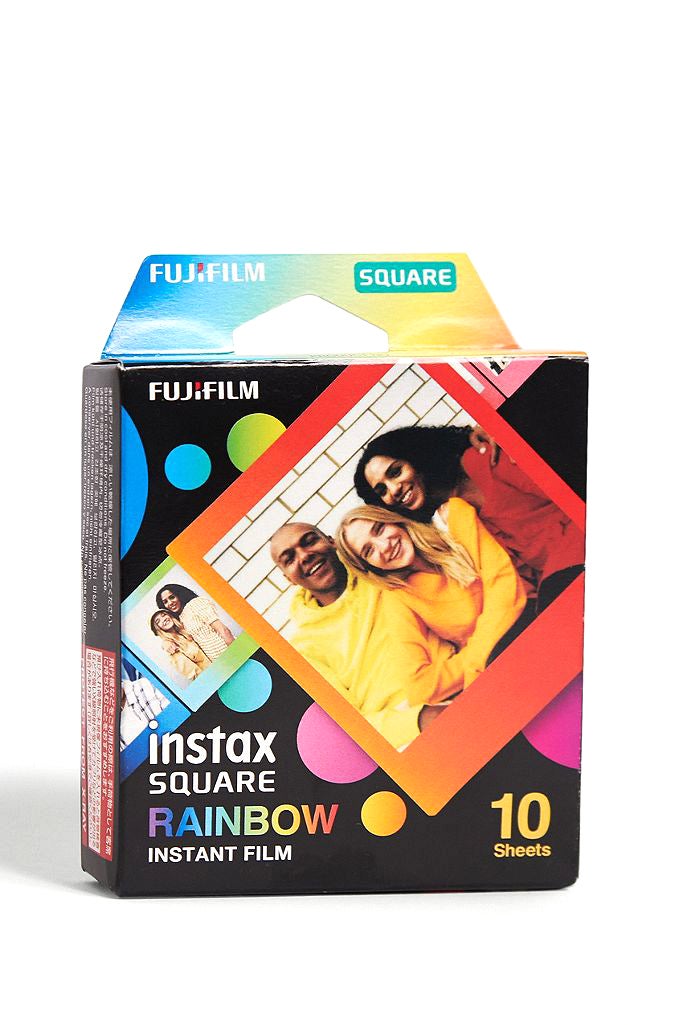 Instax + SQUARE Rainbow Film