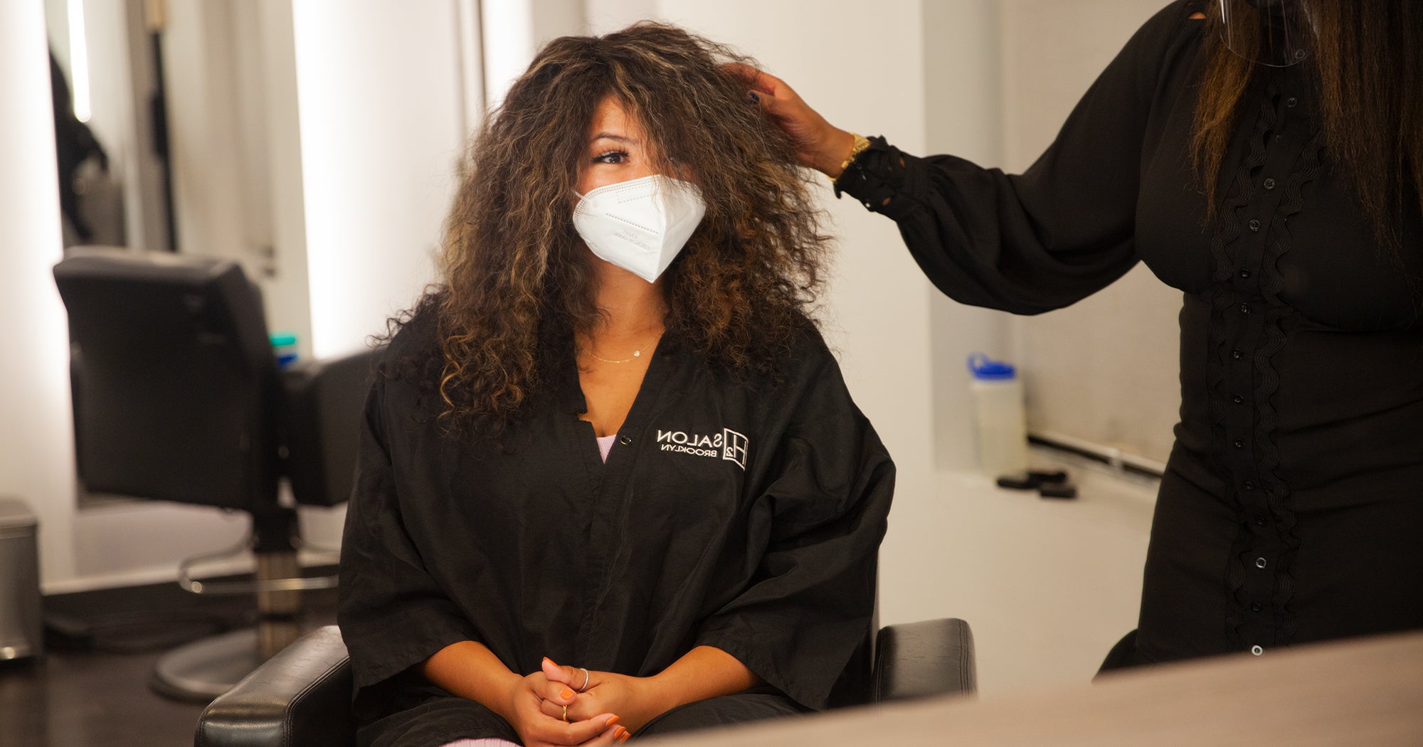 Custom Curly Wig Process Video Transformation