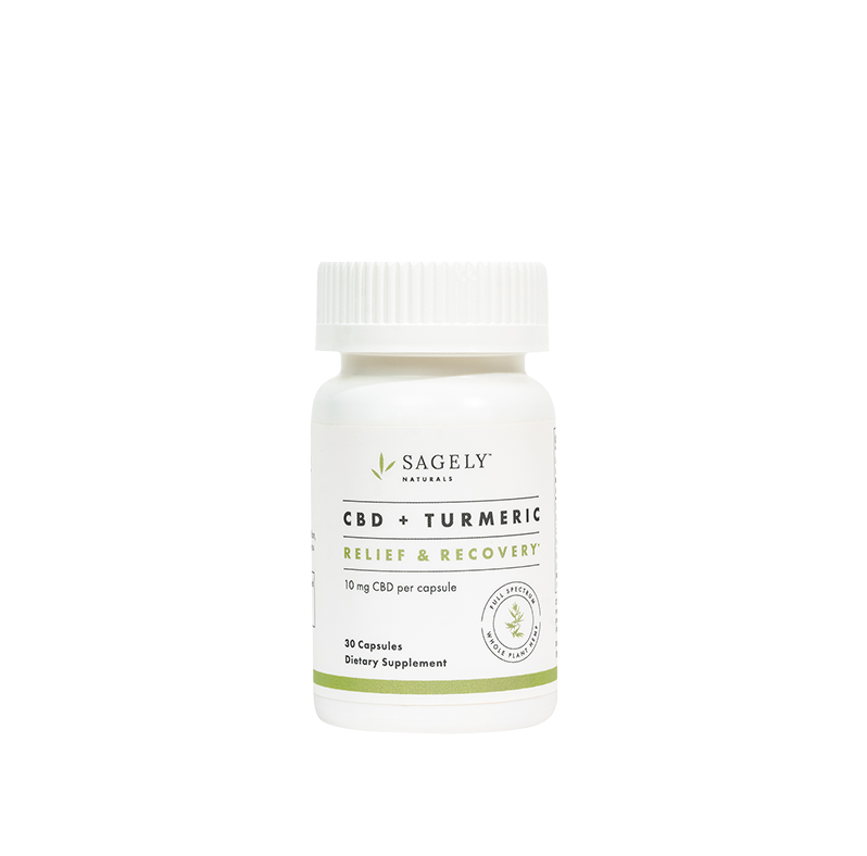 Sagely Naturals + Relief & Recovery Capsules