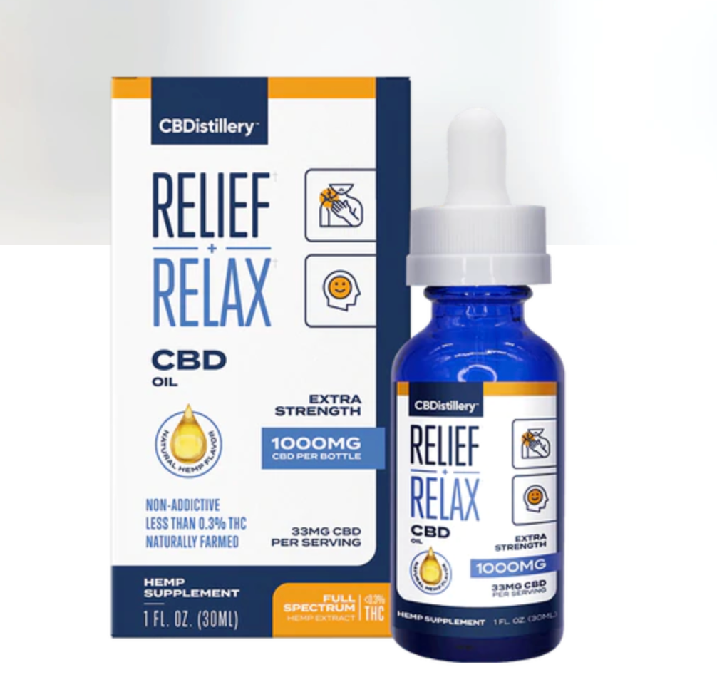 CBDistillery + Full Spectrum CBD Oil Tincture