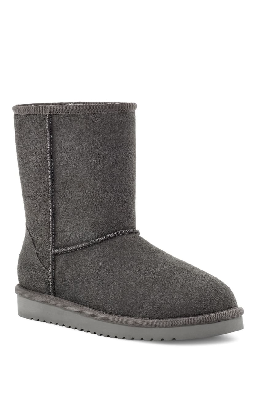 Ugg + Classic Short Genuine Shearling & Faux Fur Lined Boot