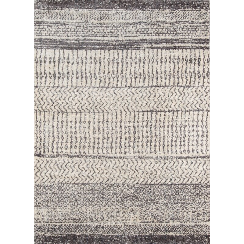 Joss & Main + Danny Gray/Ivory Area Rug