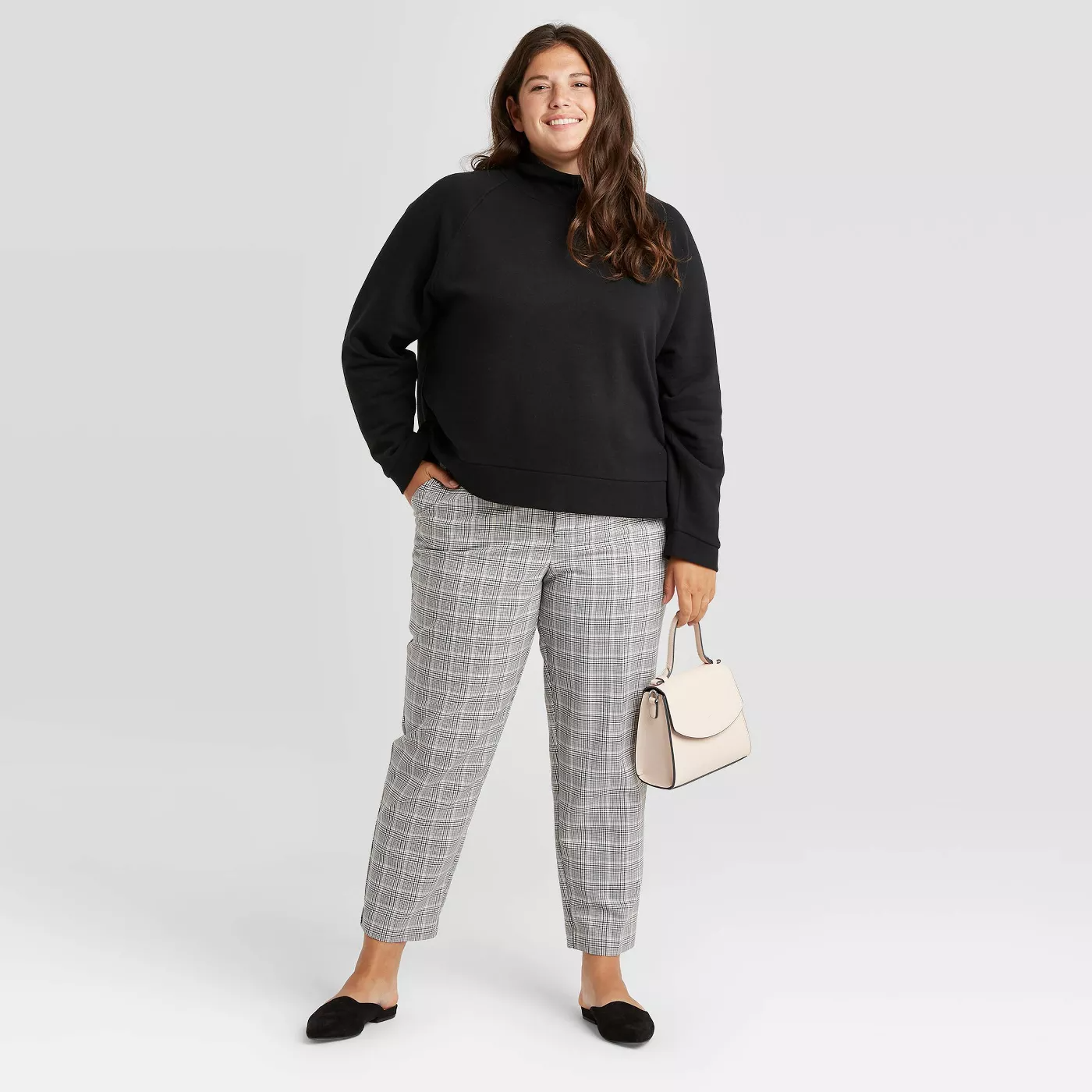 A New Day + Fleece Pullover Sweatshirt