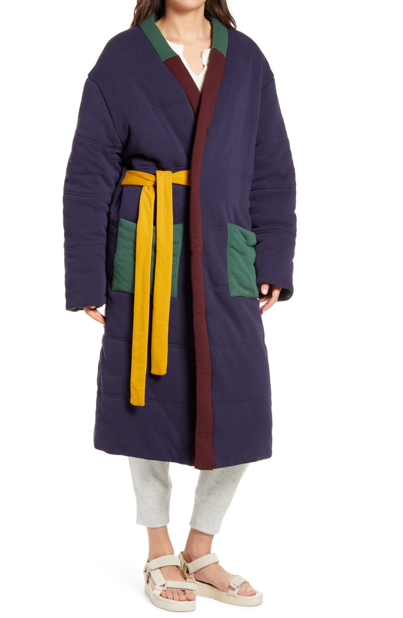 OFFHOURS + Homecoat Unisex Quilted Cotton Lounge Coat