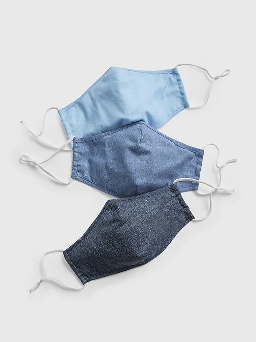 Gap + Adult Contour Mask with Filter Pocket (3-Pack)