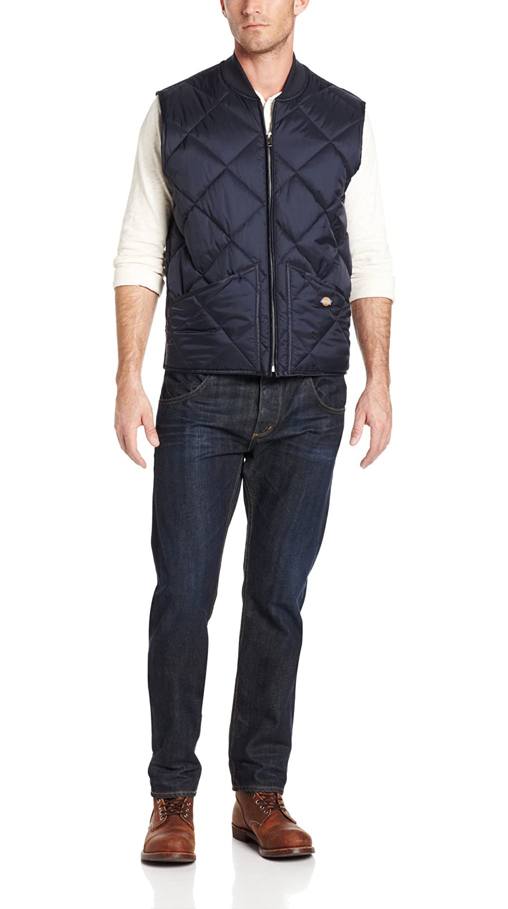 Dickies + Diamond Quilted Nylon Vest