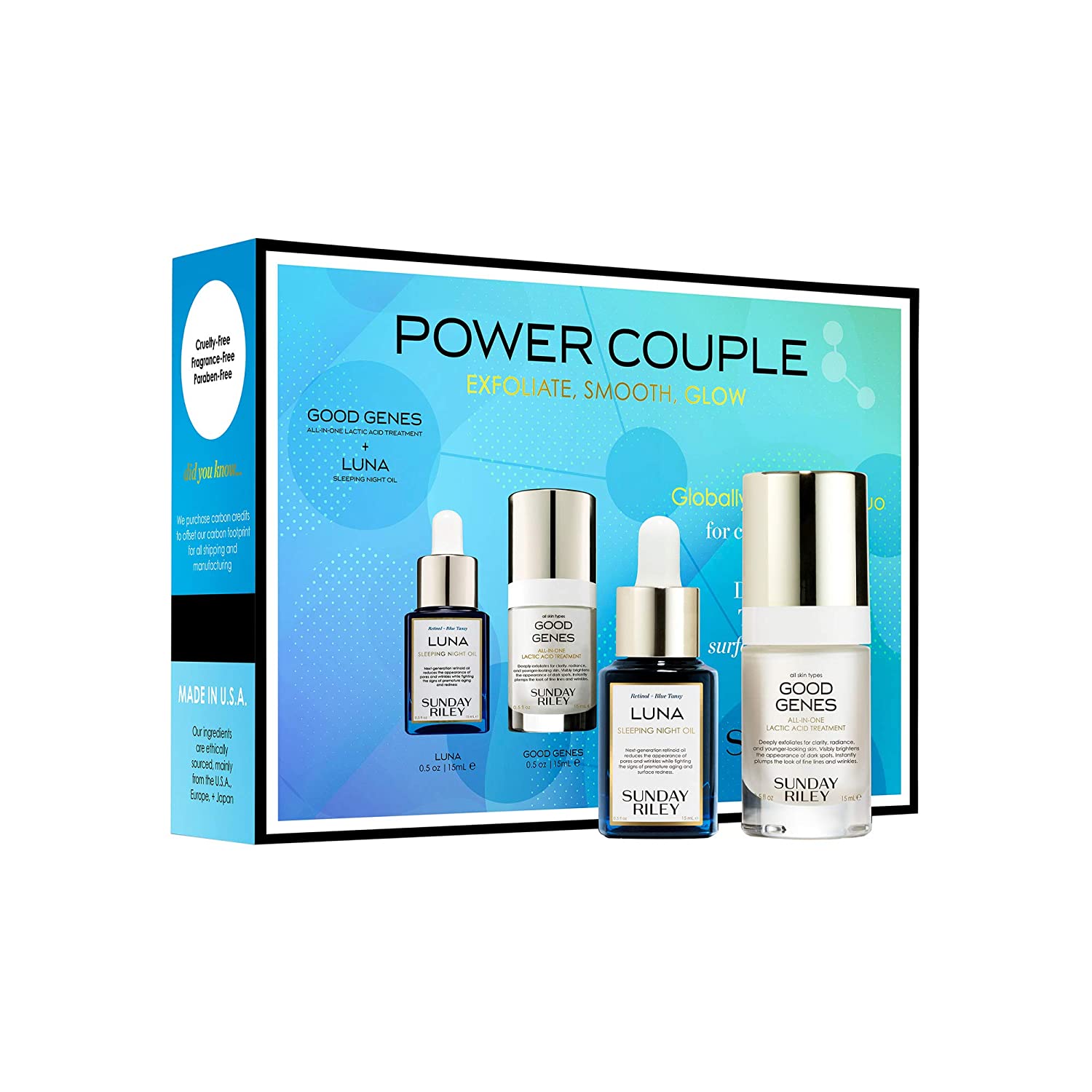 Sunday Riley + Power Couple Kit