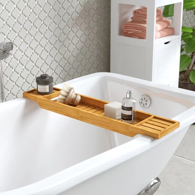 Symple Stuff + Colley Luxury Bridge Bath Rack