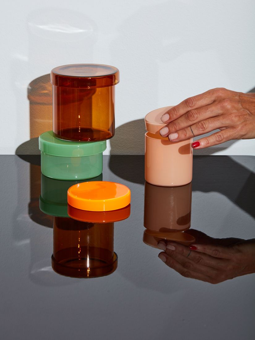 Hay + Hay Glass Containers