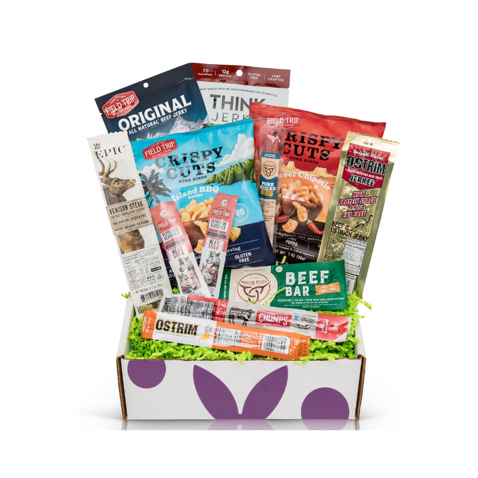 BunnyJamesBoxes + Exotic Jerky Sampler