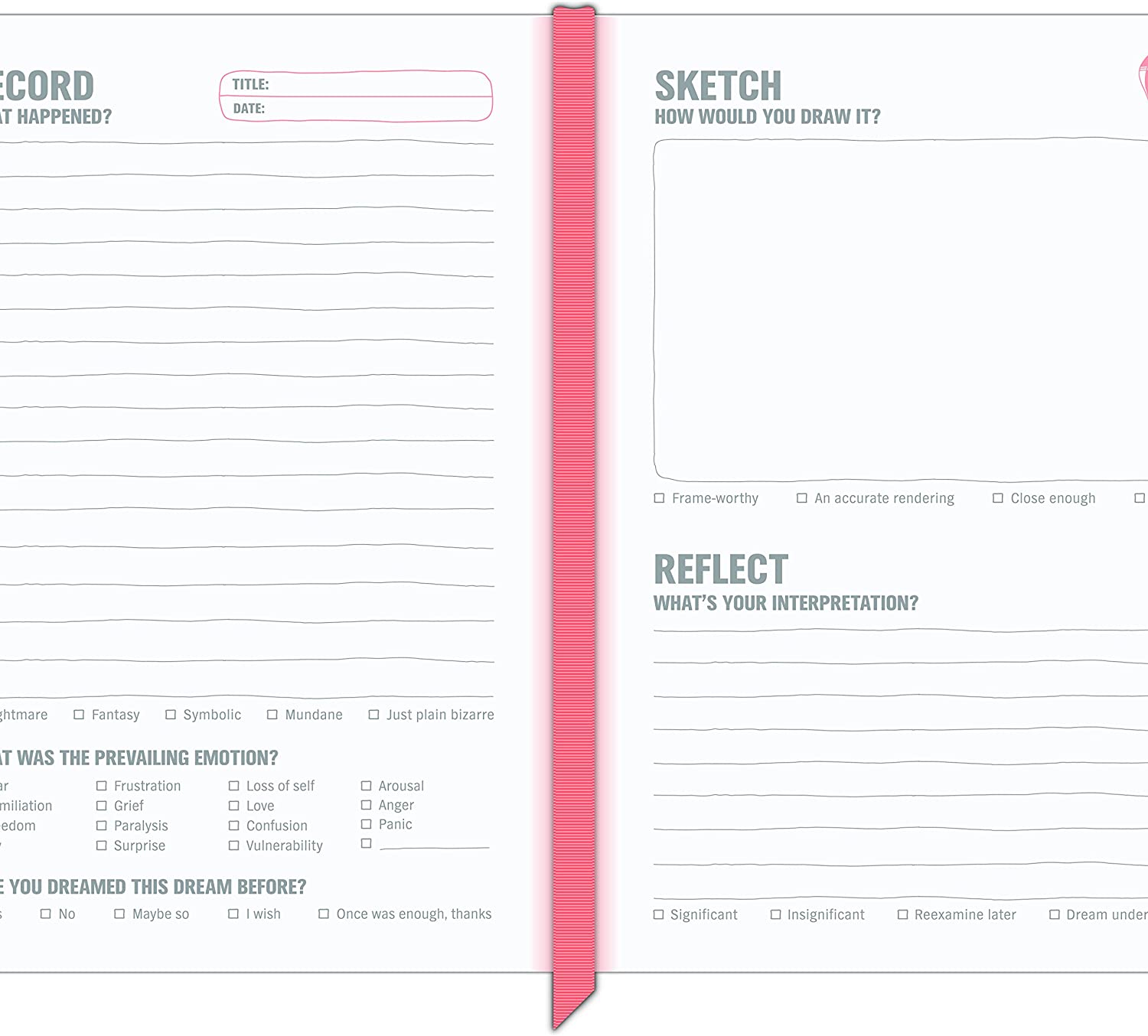 Knock Knock + Knock Knock Dream Journal