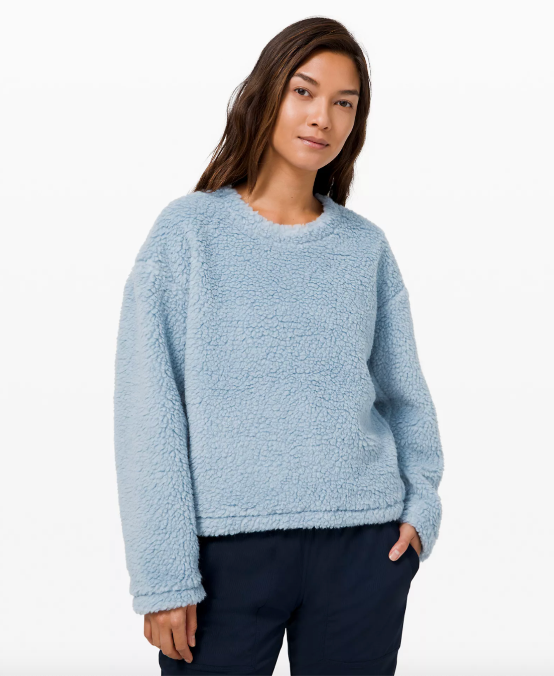 Lululemon + Wool Whenever Crew