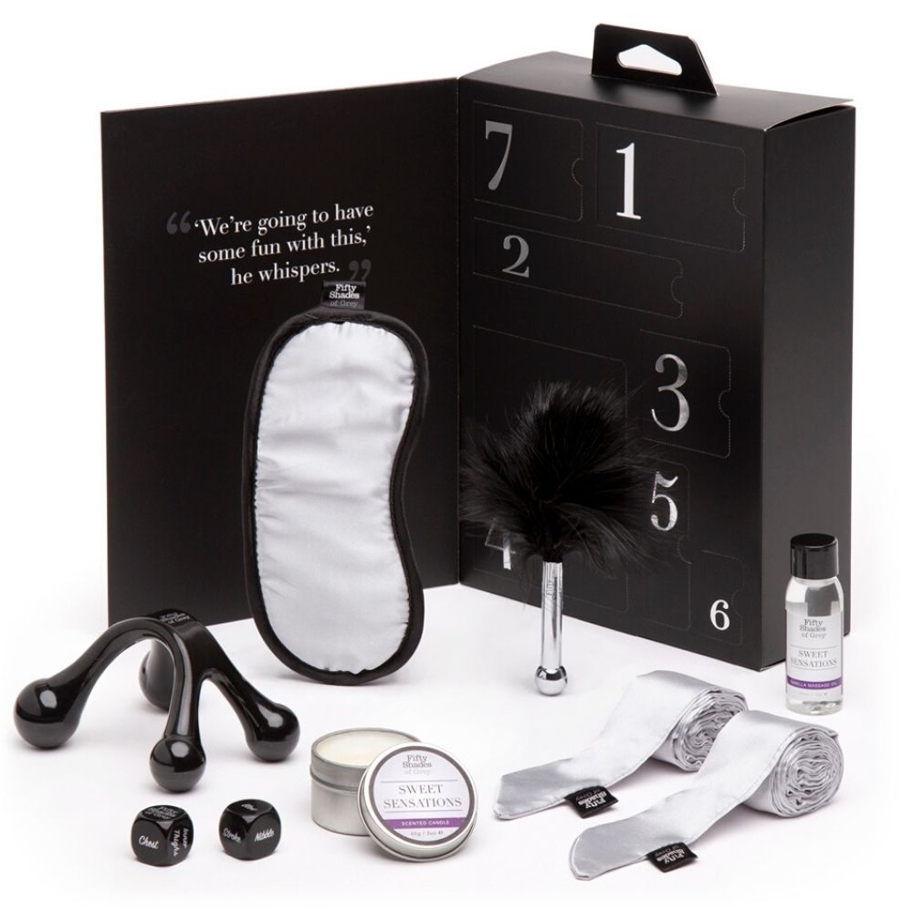 Fifty Shades Of Grey Pleasure Overload Sweet Sensations 7 Piece Kit
